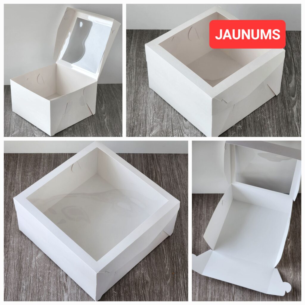 Kartona kastītes ar lodziņu - Kondipak